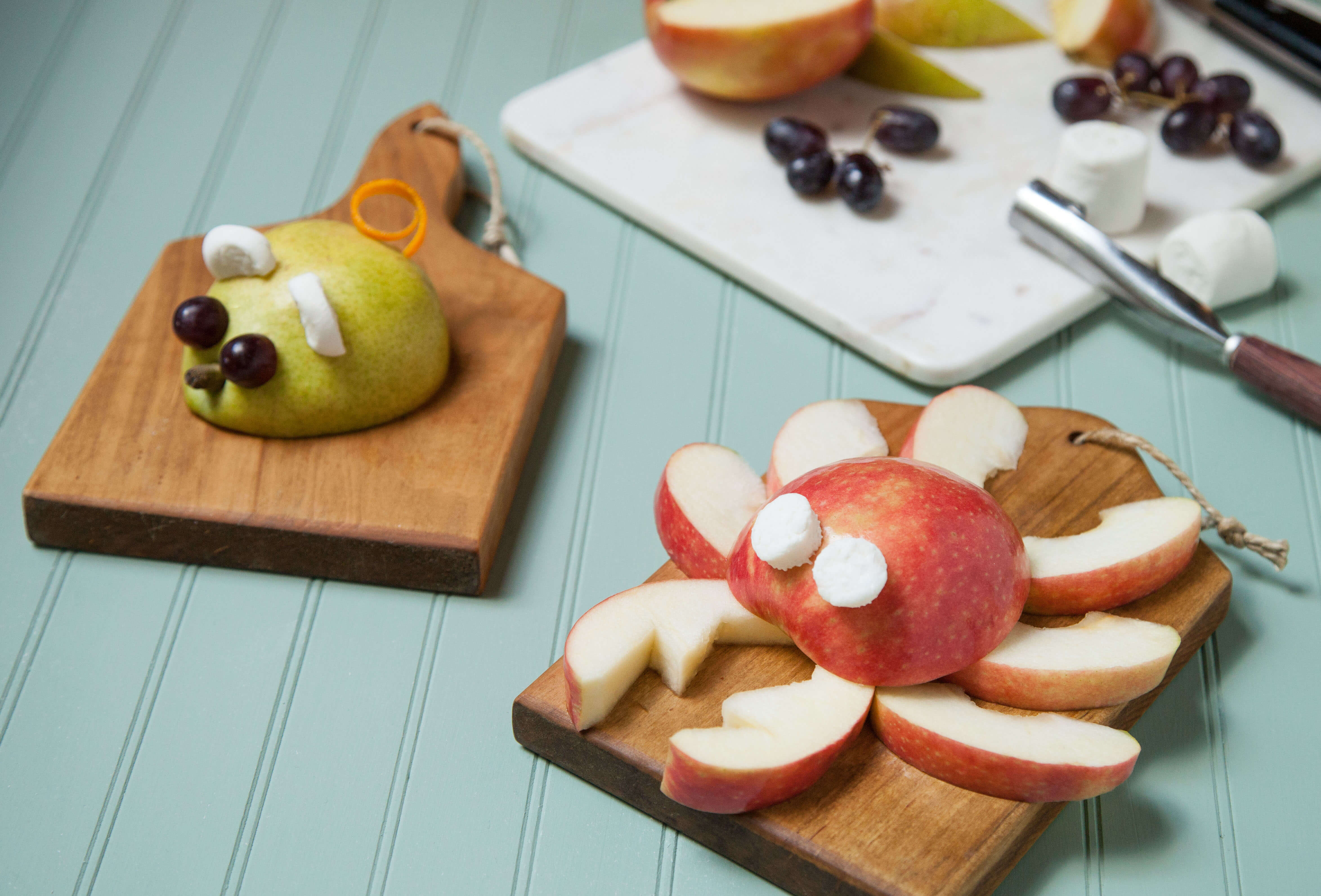 Fun & Healthy Kids Snack Ideas with Creative Fruit Shapes